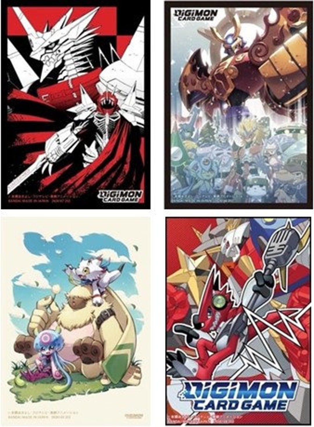 Digimon Card Game Official Artwork Sleeves Bandai 2022 Susanoomon ...