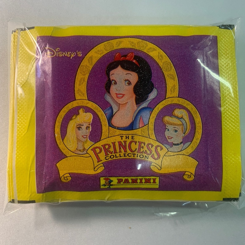 Disneys Princess Collection Sticker Album & Sticker Packs | Etsy