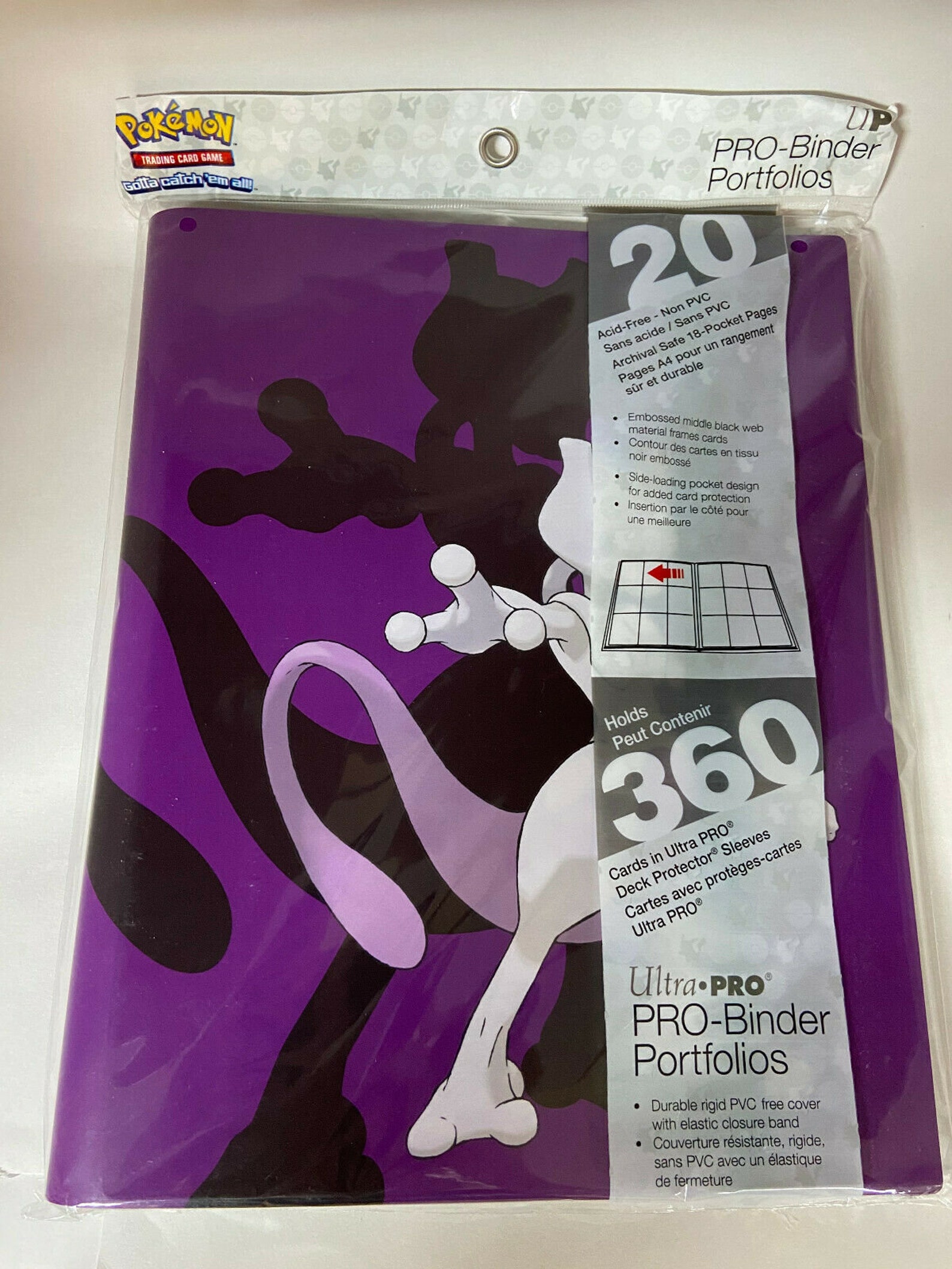 Mewtwo Pokemon Trading Card Game Supplies Portfolio Binders - Etsy Schweiz