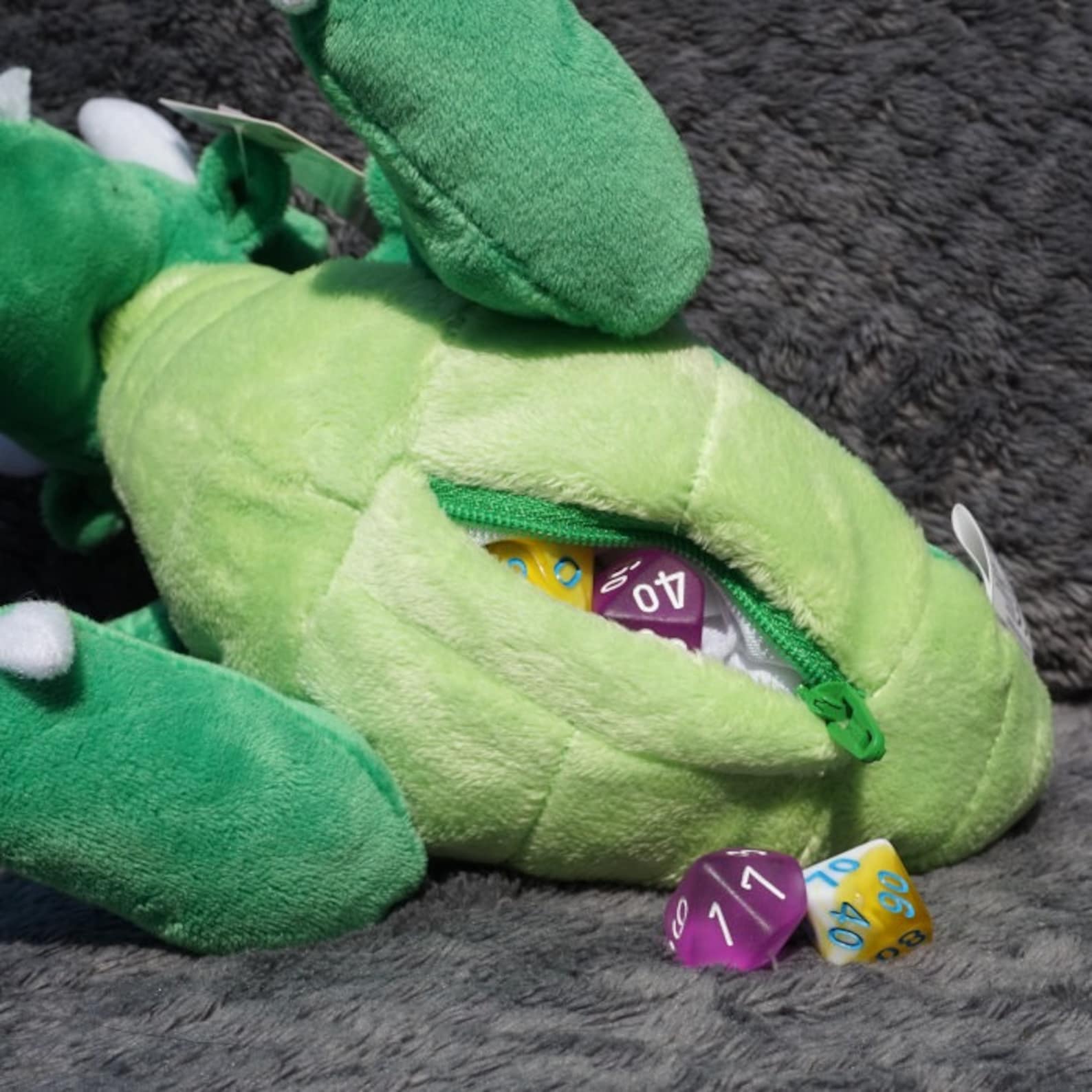 Munchkin Green Plutonium Dragon Dice Pouch | Etsy