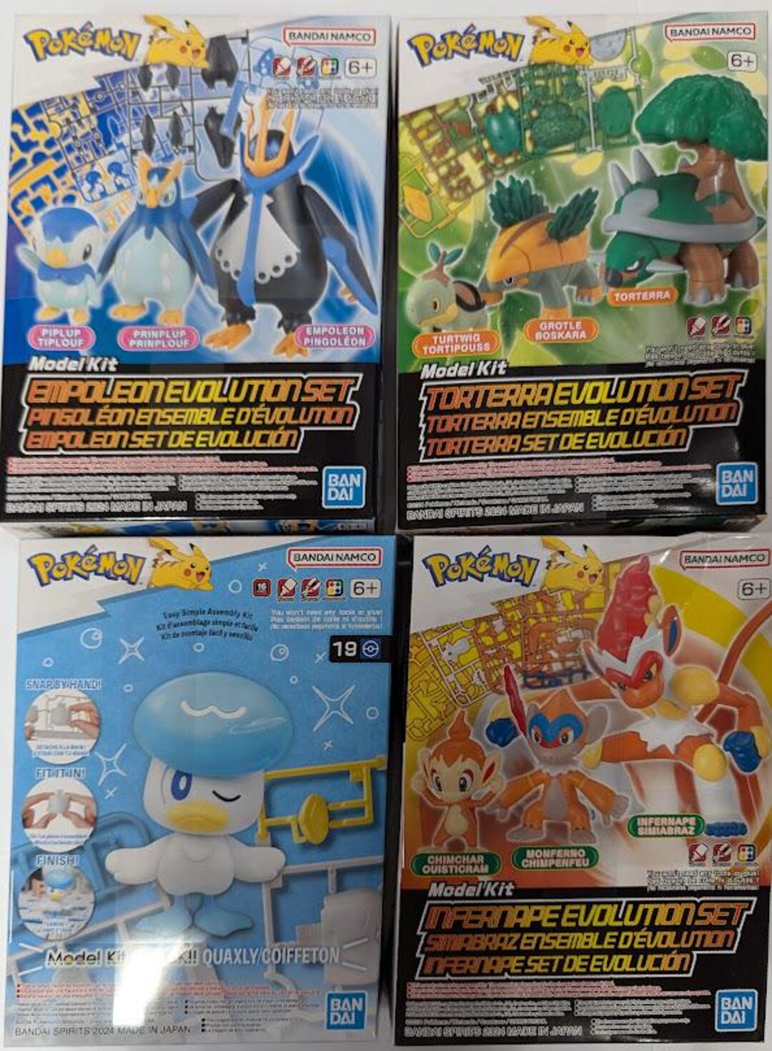 Pokemon Model Kit by Bandai Snap Fit Unpainted - Etsy