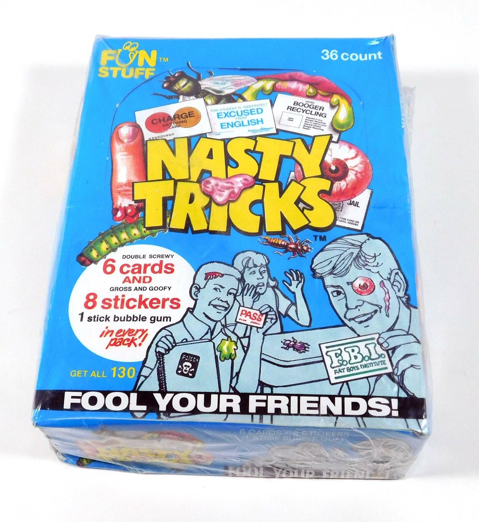 1990 Fun Stuff NASTY TRICKS Trading Card by Confex Inc. | Etsy