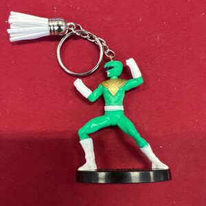 Power Rangers Character Keychains Green Red Black Blue Pink - Etsy