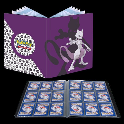 Mewtwo Pokemon Trading Card Game Supplies Portfolio Binders - Etsy Schweiz