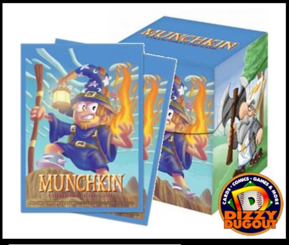 Munchkin: Trading Card Game Supplies 100 Deck Protector | Etsy