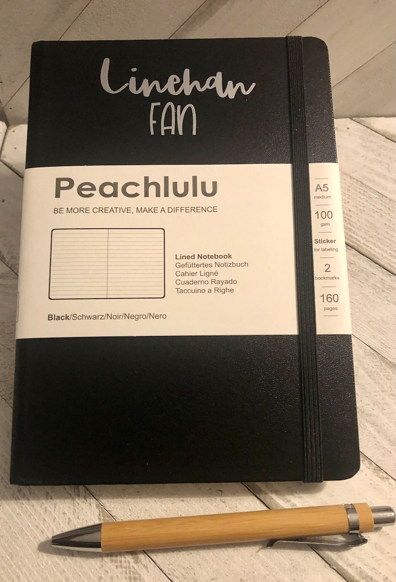 Dbt linehan Fan Premium Blank Book Journal and Natural - Etsy