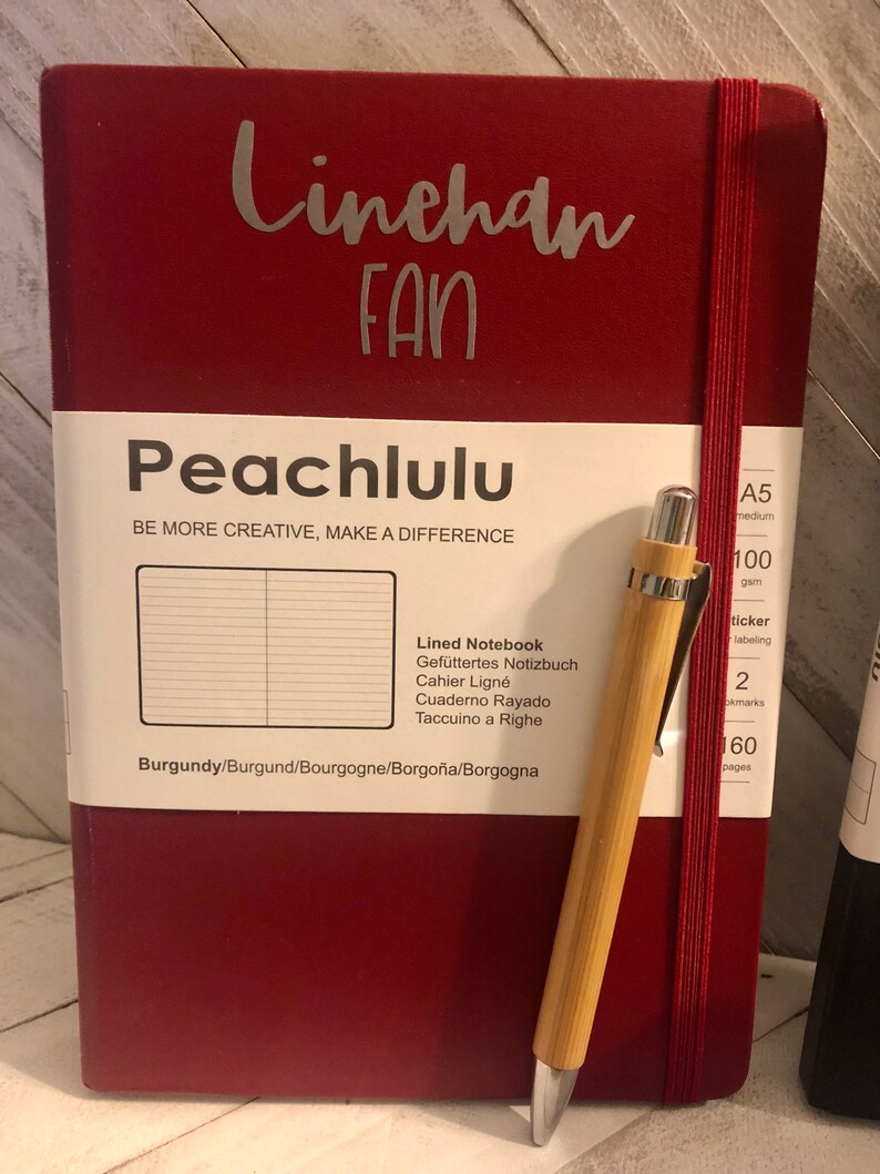 Dbt linehan Fan Premium Blank Book Journal and Natural - Etsy