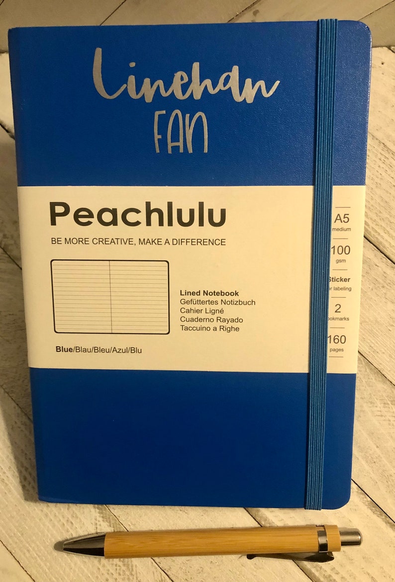 Dbt linehan Fan Premium Blank Book Journal and Natural - Etsy