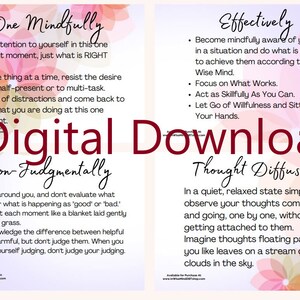 New Expanded DBT Skills Flashcard Deck With DBT Challenge Cards Bonus ...