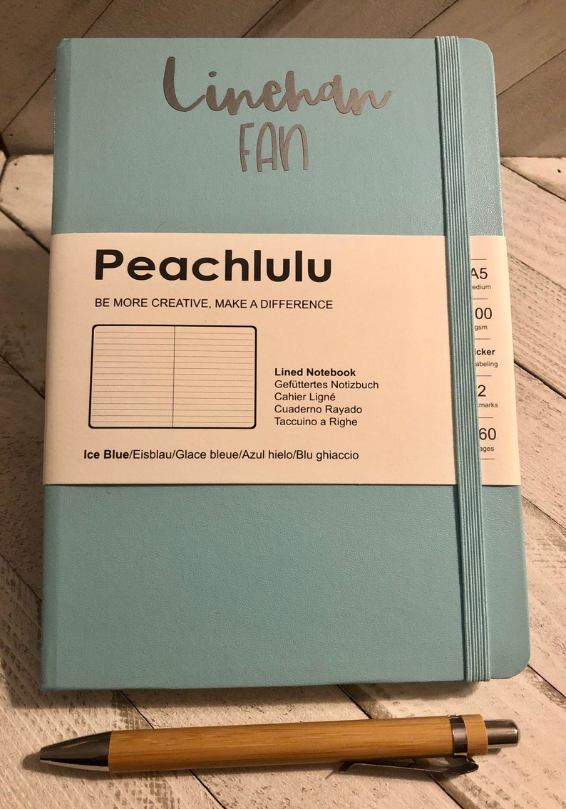 Dbt linehan Fan Premium Blank Book Journal and Natural - Etsy