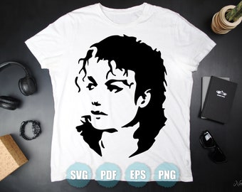 Michael Jackson Svg - Etsy