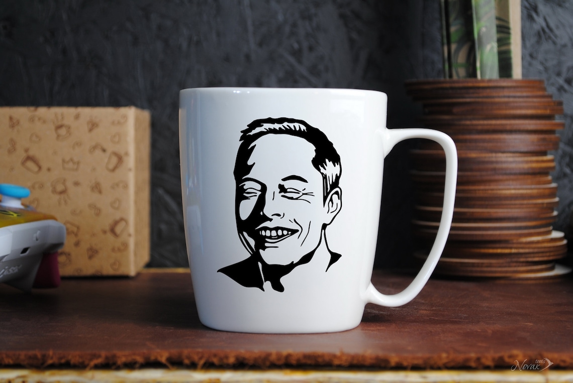 Elon Musk Svg Png Pdf Vector Cut File for Cricut Silhouette - Etsy India