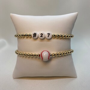 The Custom Number Bracelet Made With 14k Gold Filled or - Etsy