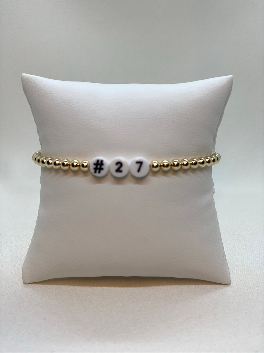 The Custom Number Bracelet Made With 14k Gold Filled or - Etsy