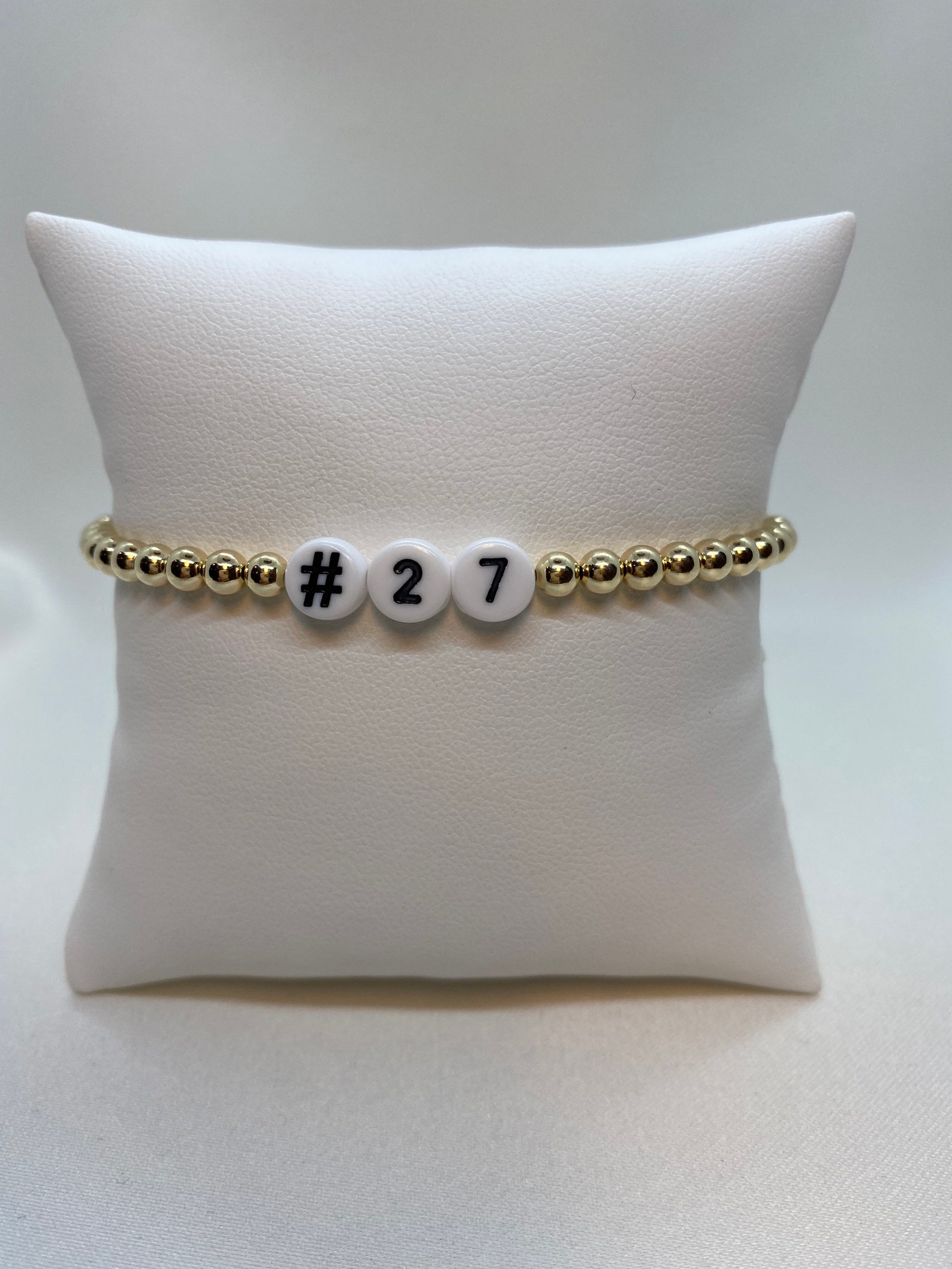 The Custom Number Bracelet Made With 14k Gold Filled or - Etsy