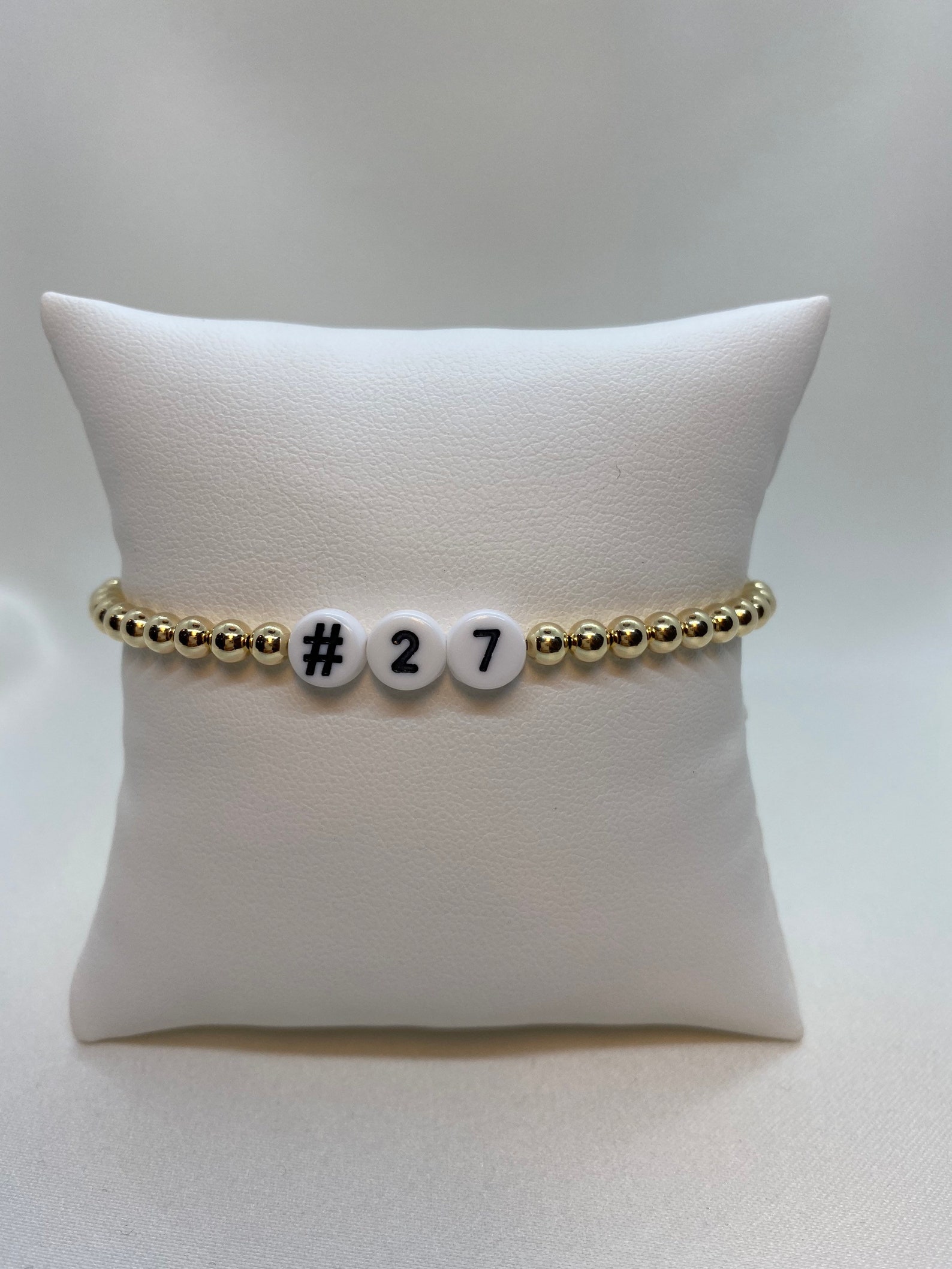The Custom Number Bracelet Made With 14k Gold Filled or - Etsy
