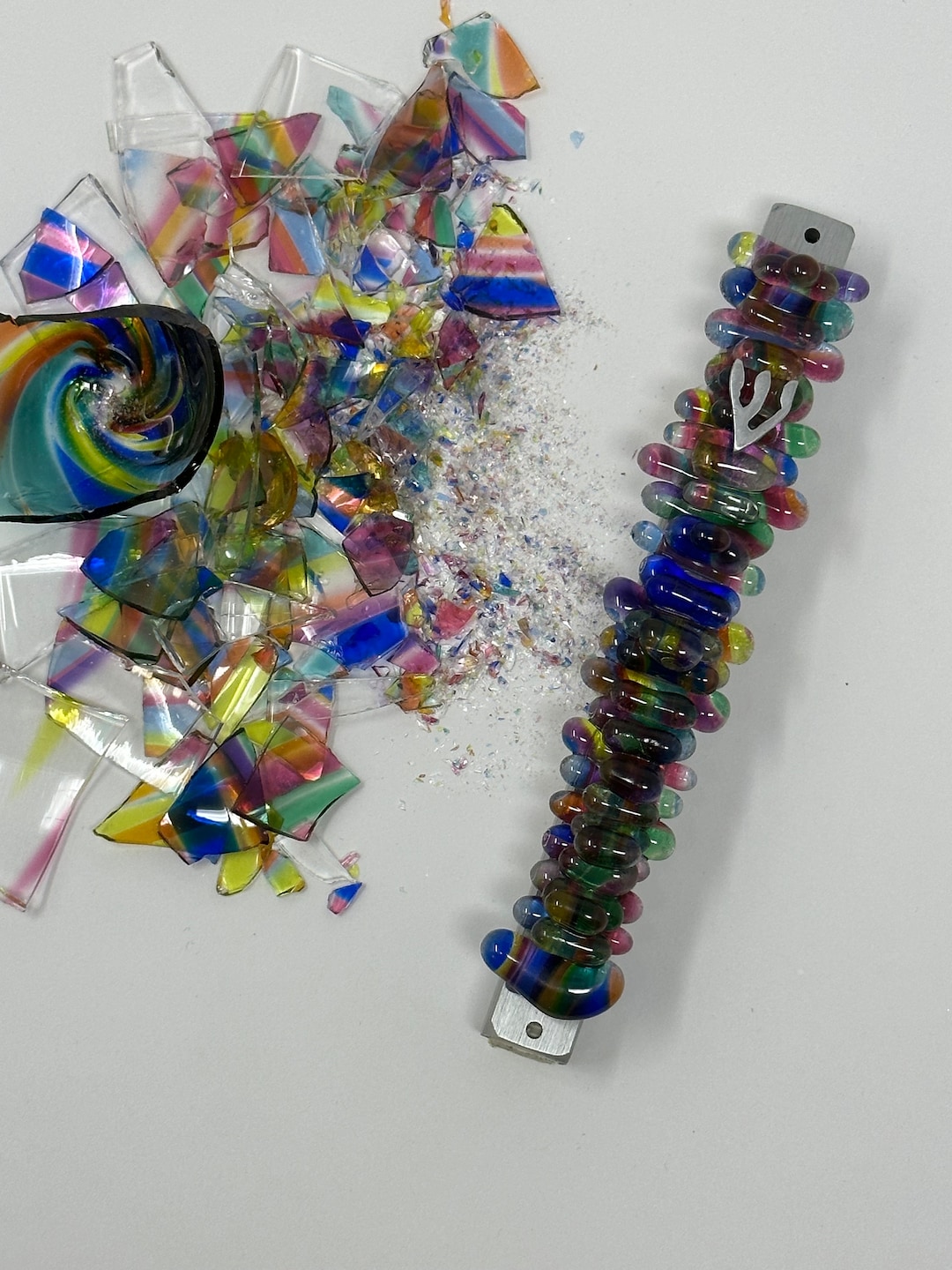 Custom Mezuzah From Wedding Glass Shards Unique Jewish Keepsake Gift - Etsy