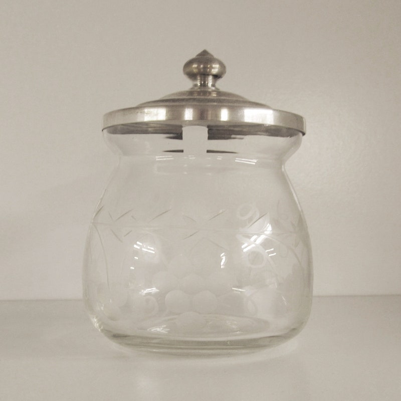 Vintage Jam Jar - Etsy