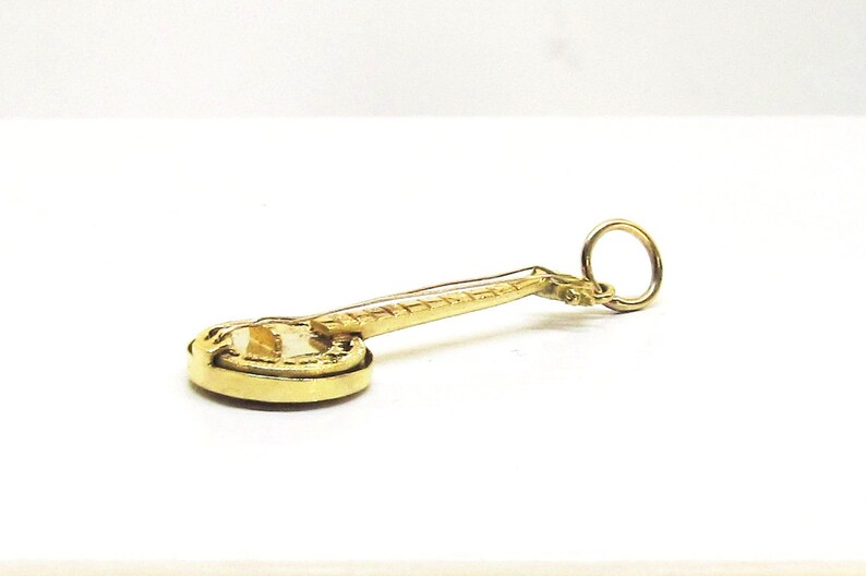 Banjo Pendant / Charm 18kt Yellow Gold (1112) - Etsy