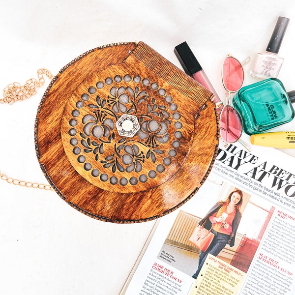Wooden Handbag - Etsy