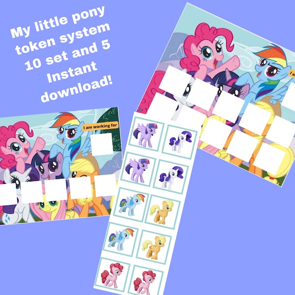 My Little Pony Reward Chart - Etsy