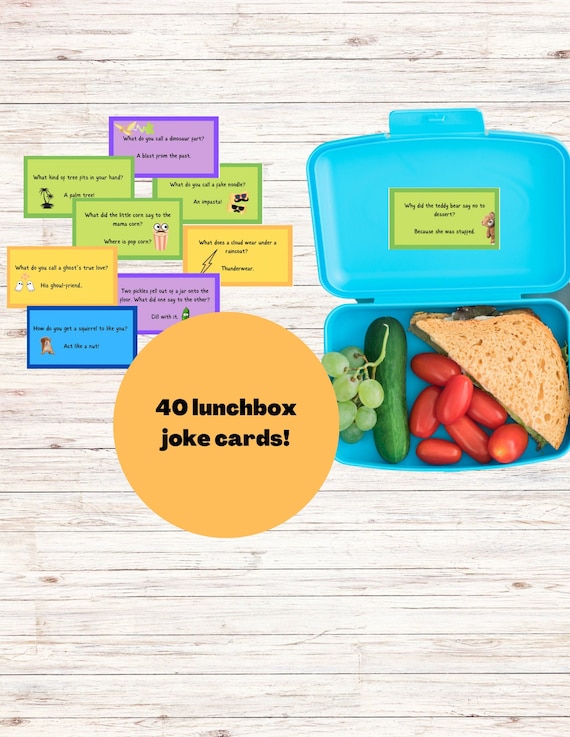 Funny Lunch Box Notes Jokes - Etsy
