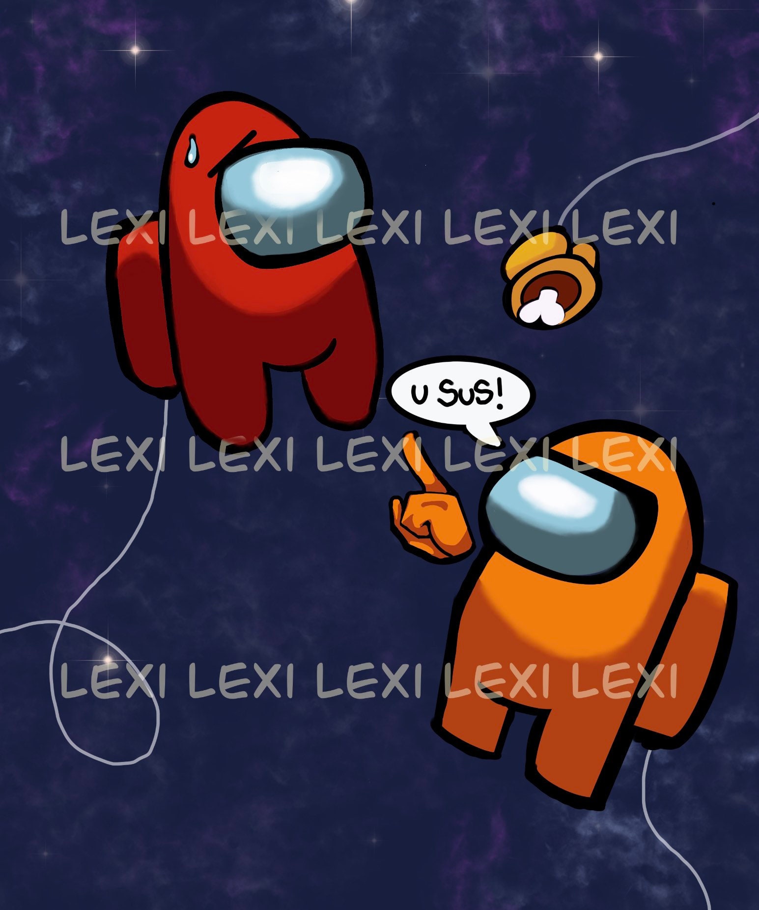 Among Us Digital Art Download - Etsy