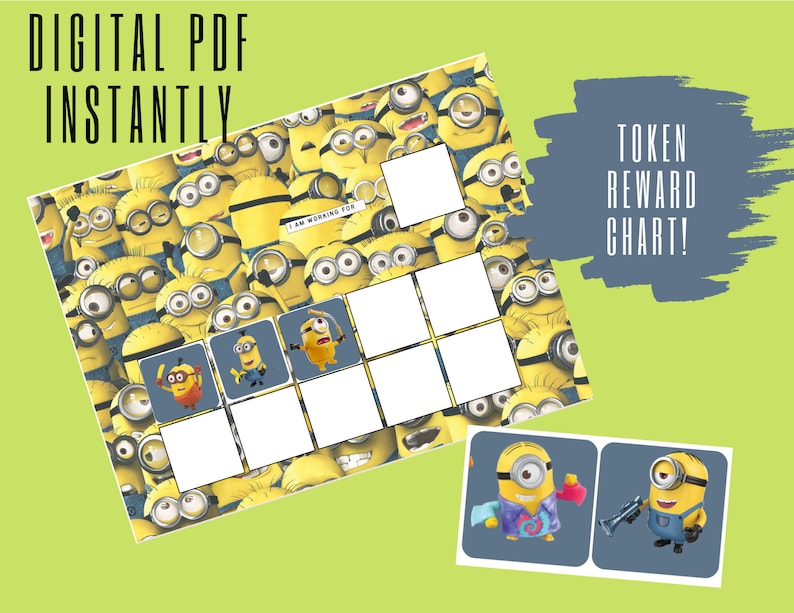 Minions Token Economy System Aba Visual Printable - Etsy