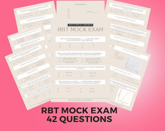 RBT Flash Cards With Visuals and Examples Test Exam Prep - Etsy