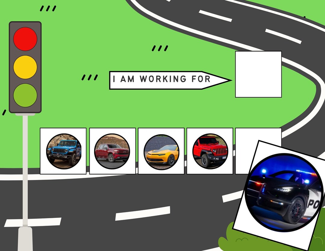 Vehicle-themed Token Economy System - Printable Reward Chart - Etsy