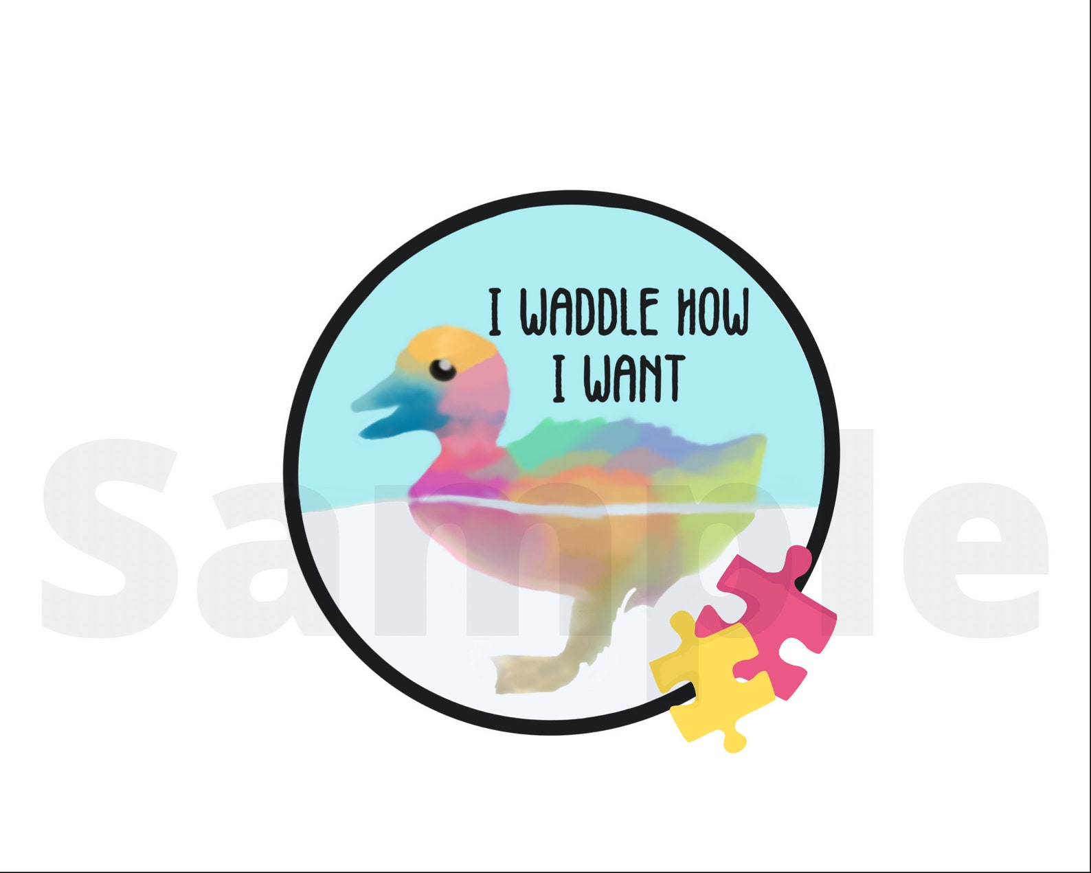 ASD Autism Awareness SNG PNG Download Duck Dare to Be - Etsy
