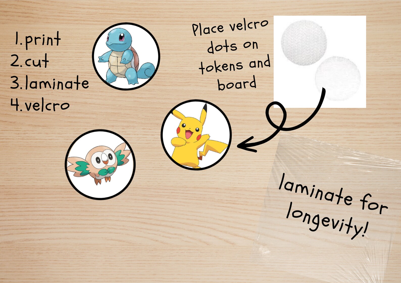 Pokémon Token Reward Behavior Chart - Etsy