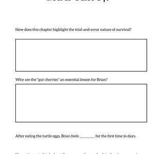 Hatchet Deep Dive: Comprehensive Study Guide & Analysis - Etsy