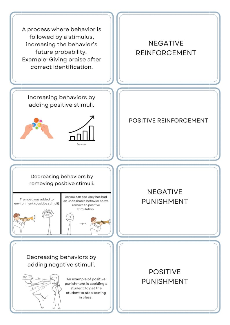 RBT Flash Cards With Visuals and Examples Test Exam Prep - Etsy