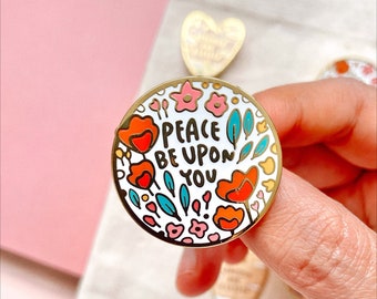 Idotdoodle Enamel Pins - Enamel Pins - Dua and Sabr Enamel Pins - Pin ...