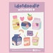 NEW Idotdoodle Journal Stickers Idotdoodle Sticker Sheet Reading ...