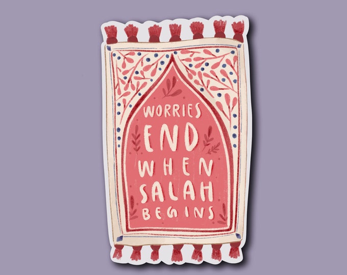Islamic Quote Stickers prayer Mat Sticker - Etsy