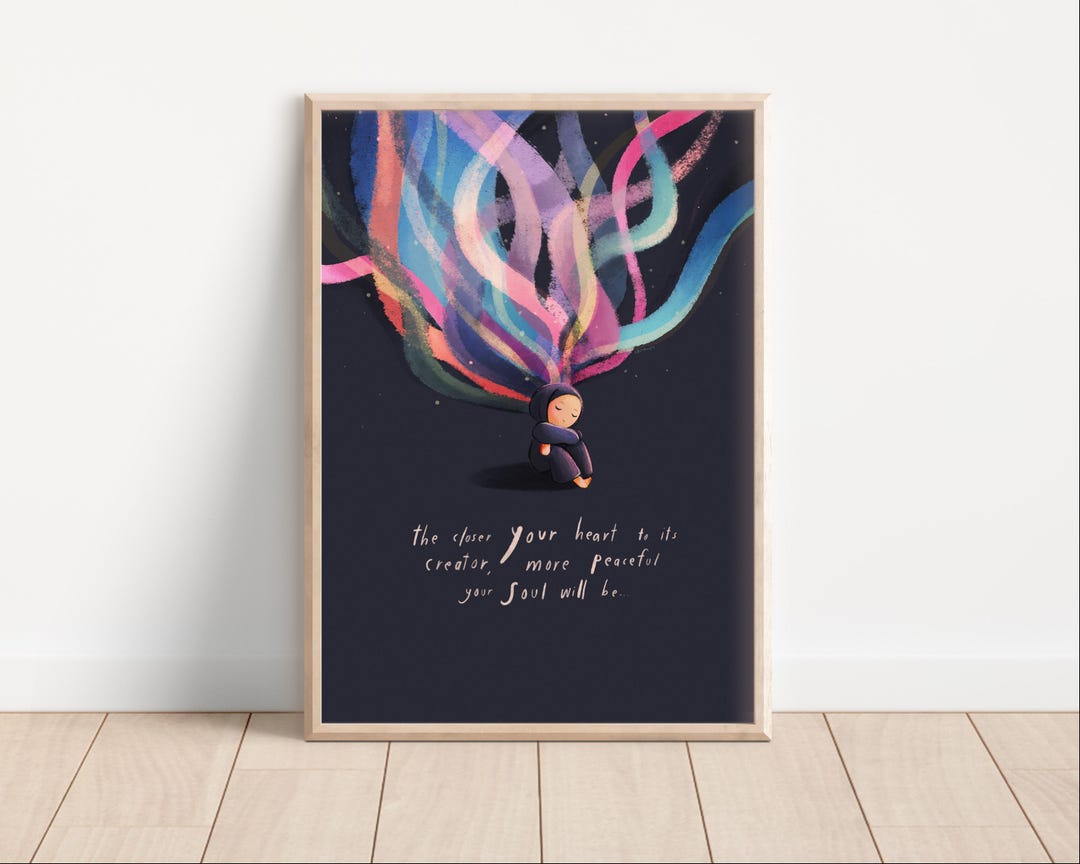Islamic Quote Print - Idotdoodle - Prints - Islamic Wall Decor ...