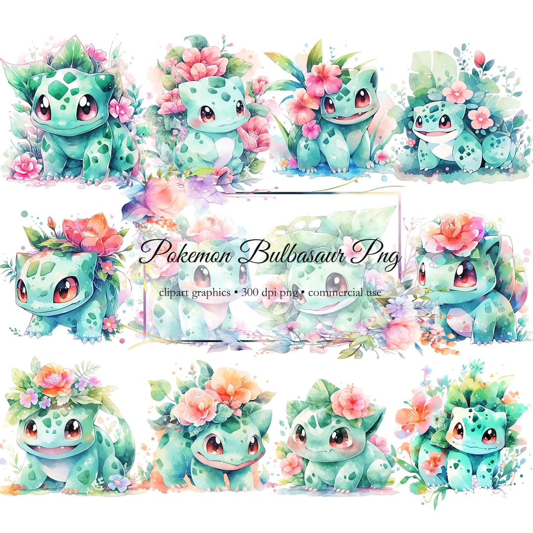 Pokemon Fan Art PNG Clipart Bulbasaur Clipart, PNG Digital Clipart ...