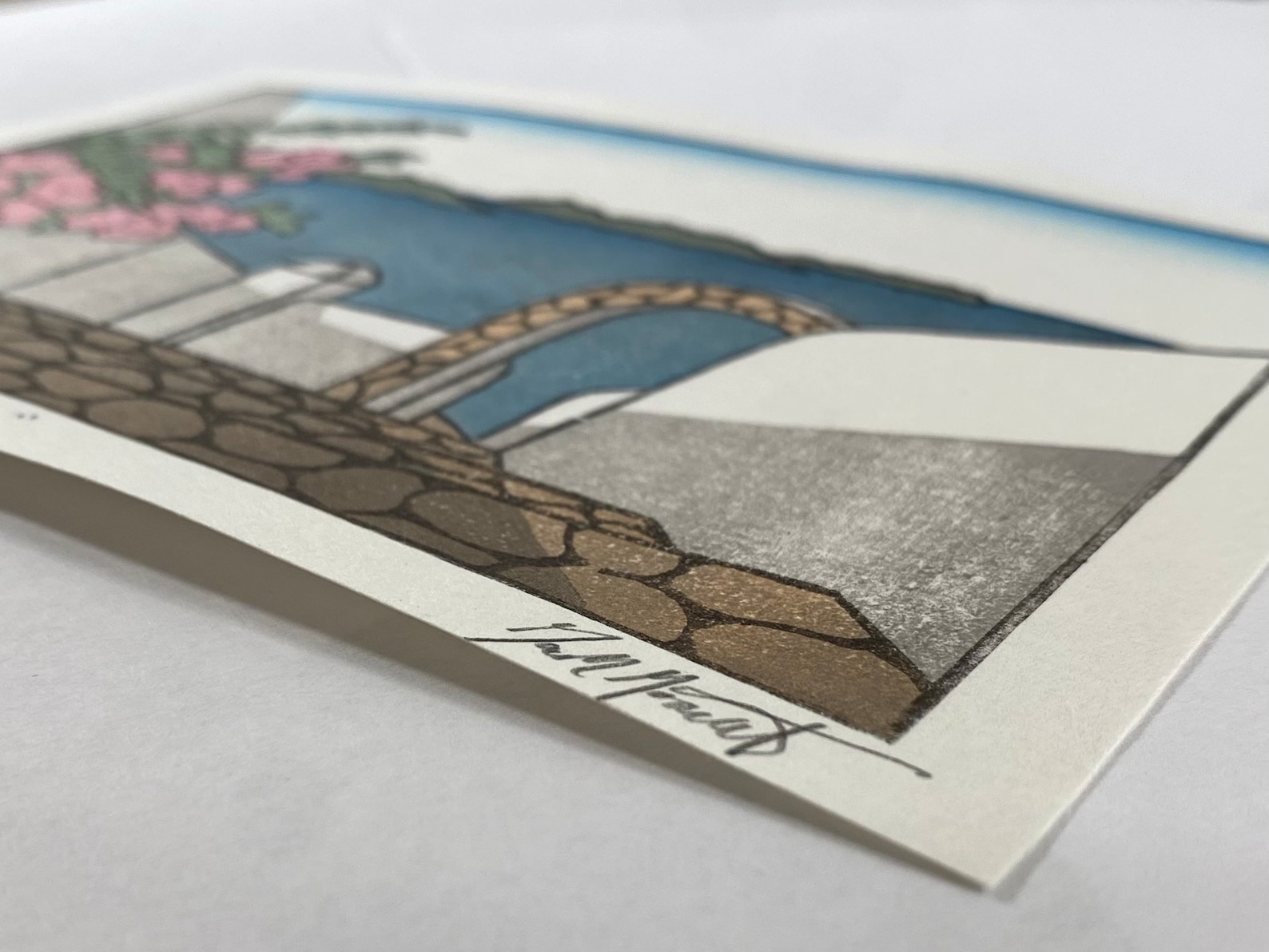 Woodblock Print, "cyclades," Japanese Mokuhanga Art - Etsy