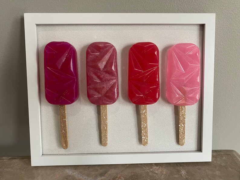 Extra Large Popsicle Resin Pop Art - Etsy