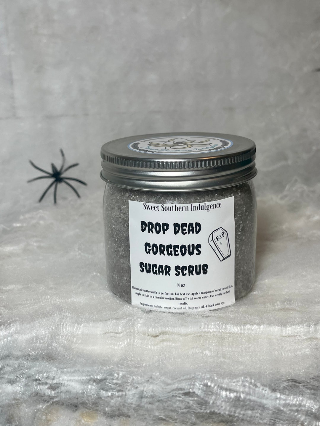 DROP DEAD Gorgeous Sugar Scrub, Spooky Sugar Scrub, Halloween Sugar ...
