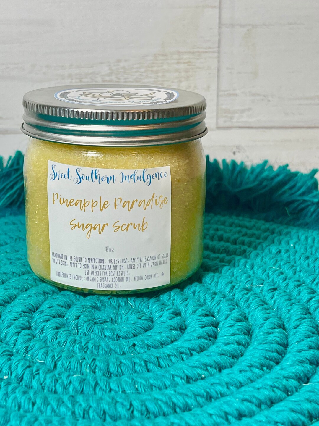 PINEAPPLE PARADISE SCRUB Pineapple Sugar Scrub Pineapple Body Scrub ...