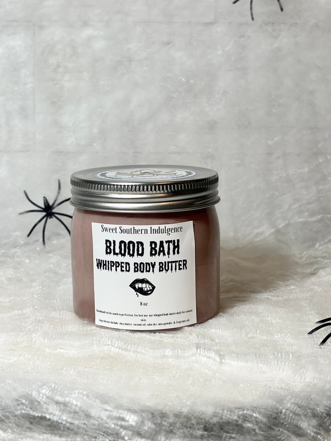 BLOOD BATH Whipped Body Butter, Spooky Body Butter, Halloween Body Butter, Vampire Body Butter ...