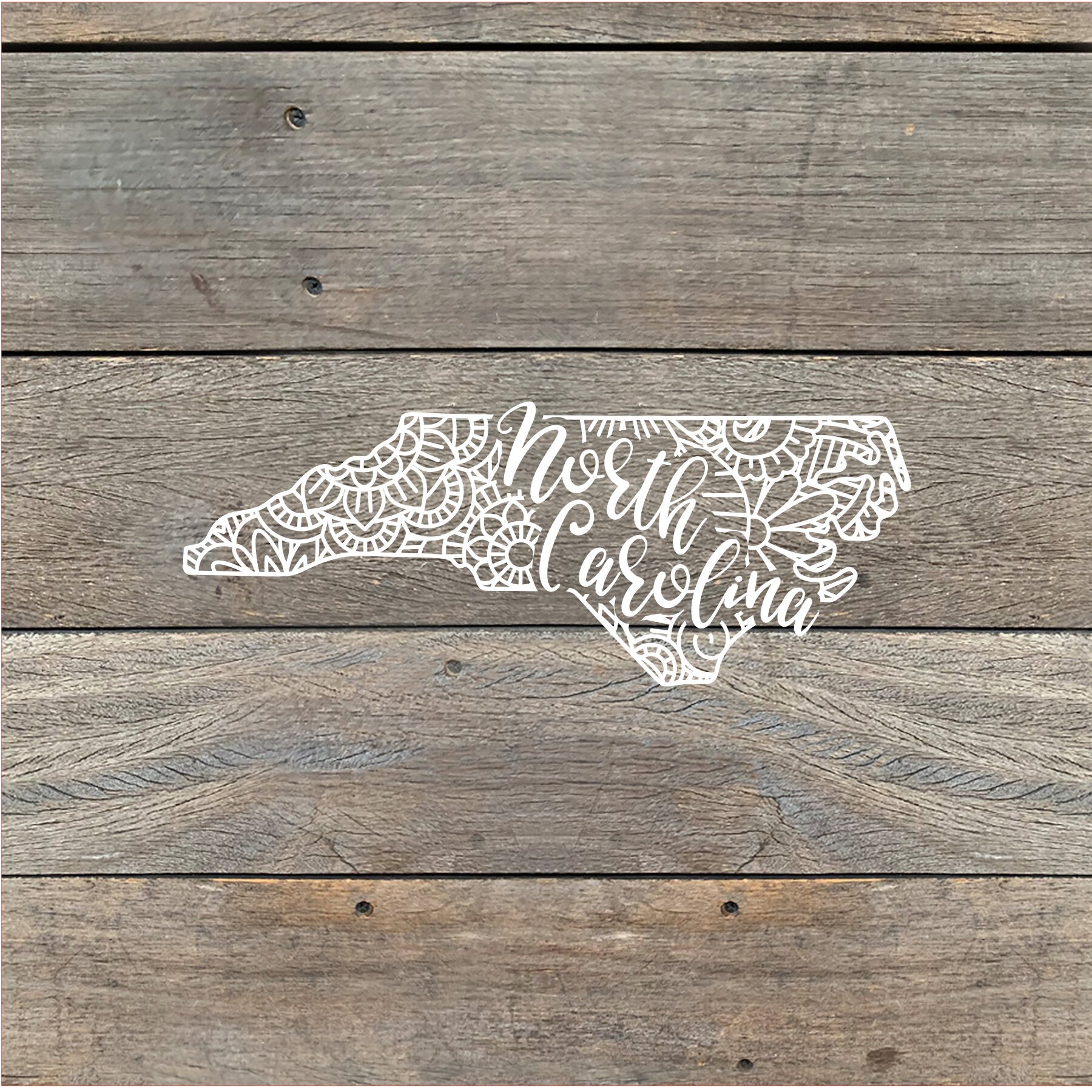 North Carolina Decal | Etsy