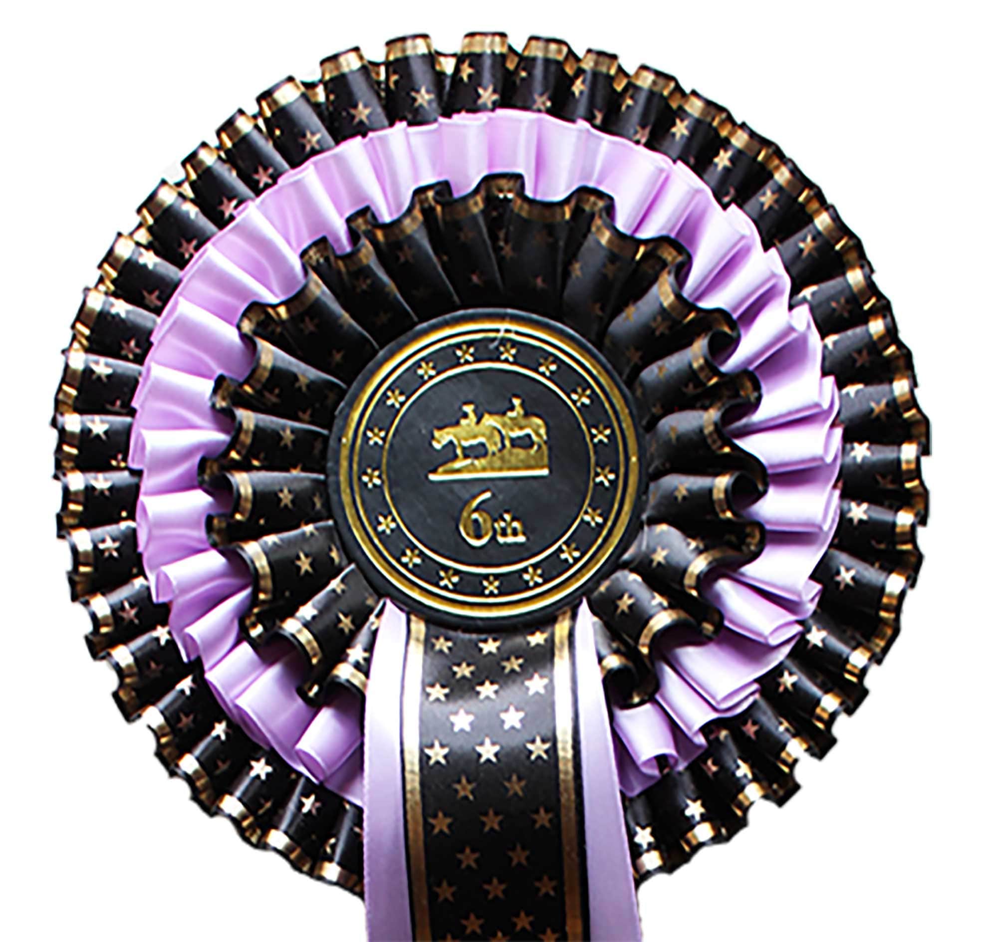 Luxury rosette 38mm satin ribbon ruffle pleated ribbon 58mm | Etsy