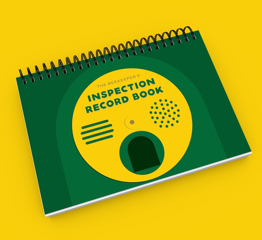 The Beekeeper's Inspection Record Book by Jem's Bees Ltd - Etsy