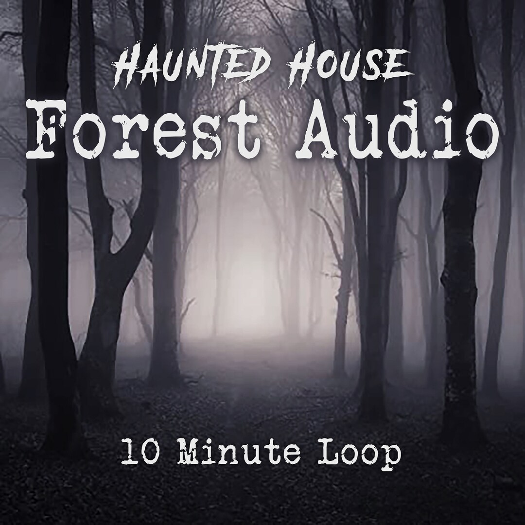 Haunted House Forest Audio - Halloween Music - Scary Forest - Spooky ...