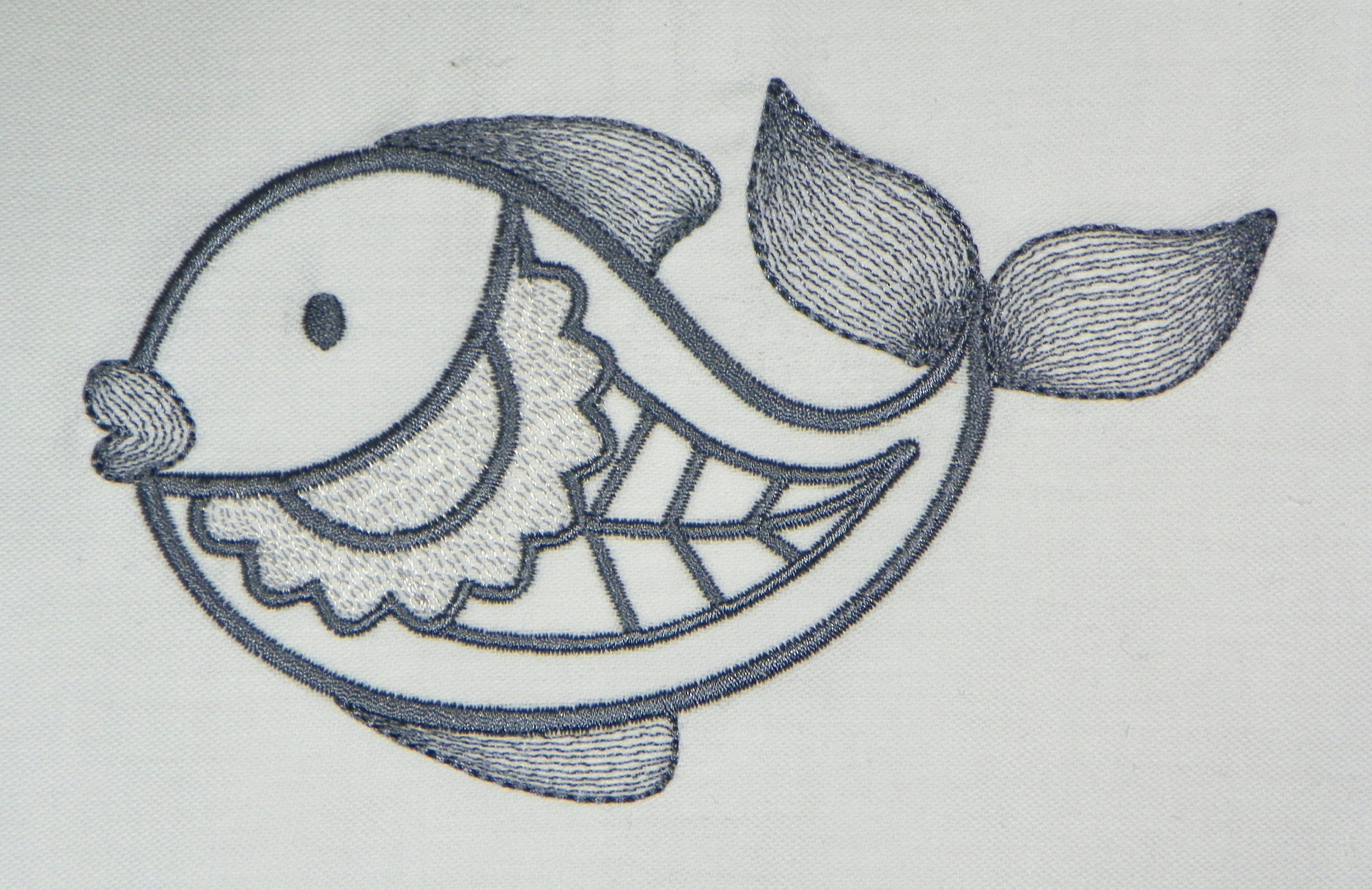 Paisley-fish-5x7-dah-nls 6 Machine Embroidery Designs - Etsy