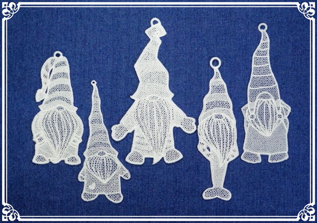 Fsl-gnomes-2-cf-5x7-nls (5 Machine Embroidery Designs) - Etsy